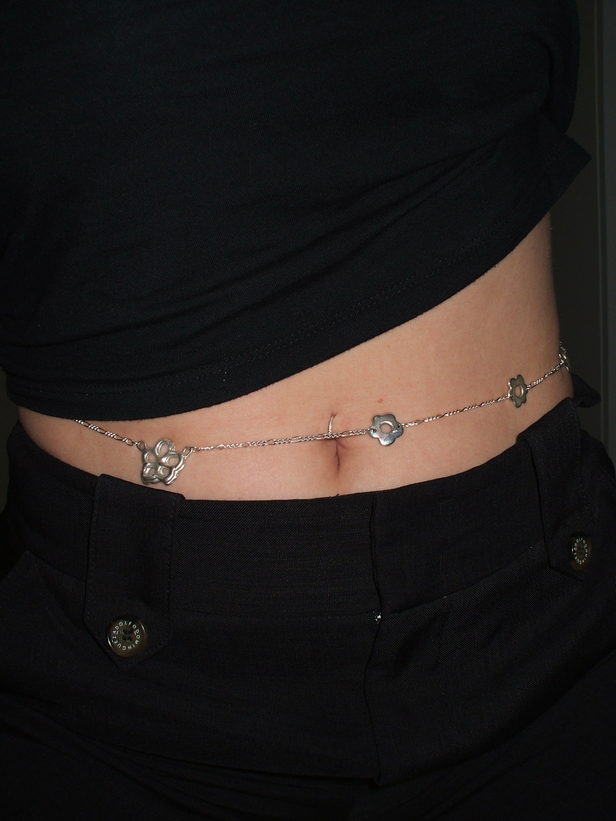 Daisy Flower Belly Chain – World of Josephine